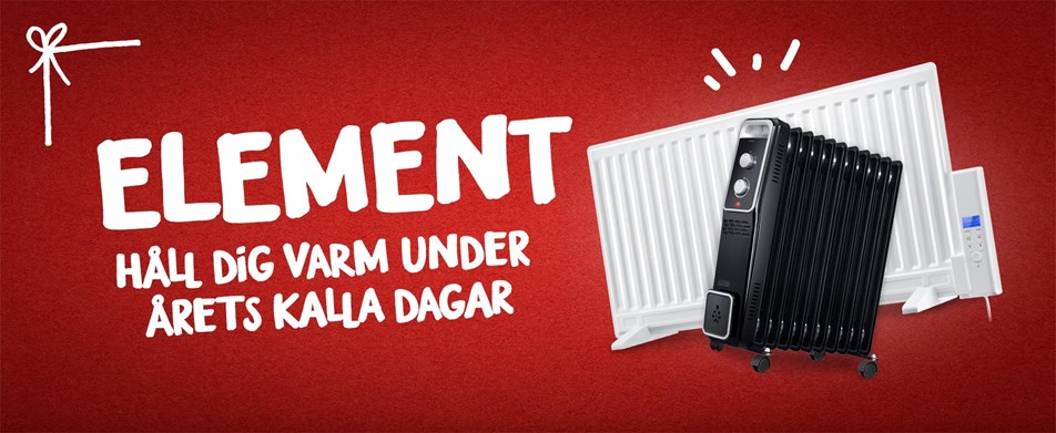 Element - för en behaglig inomhustemperatur - NetOnNet | NetOnNet