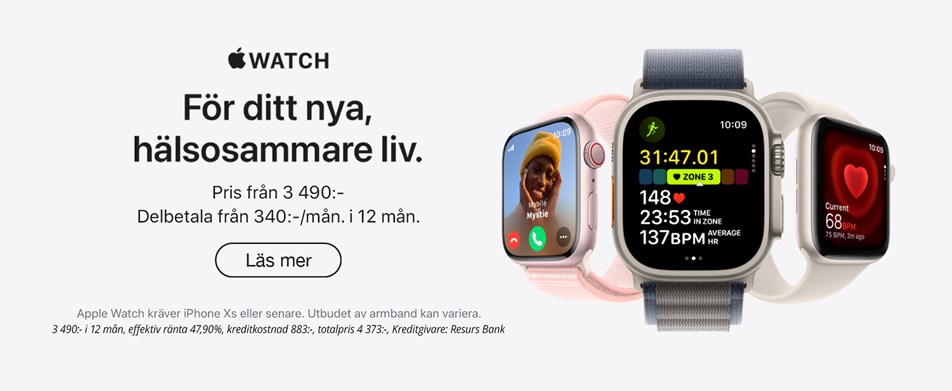 Apple Watch - Stort utbud till lagerpriser | NetOnNet