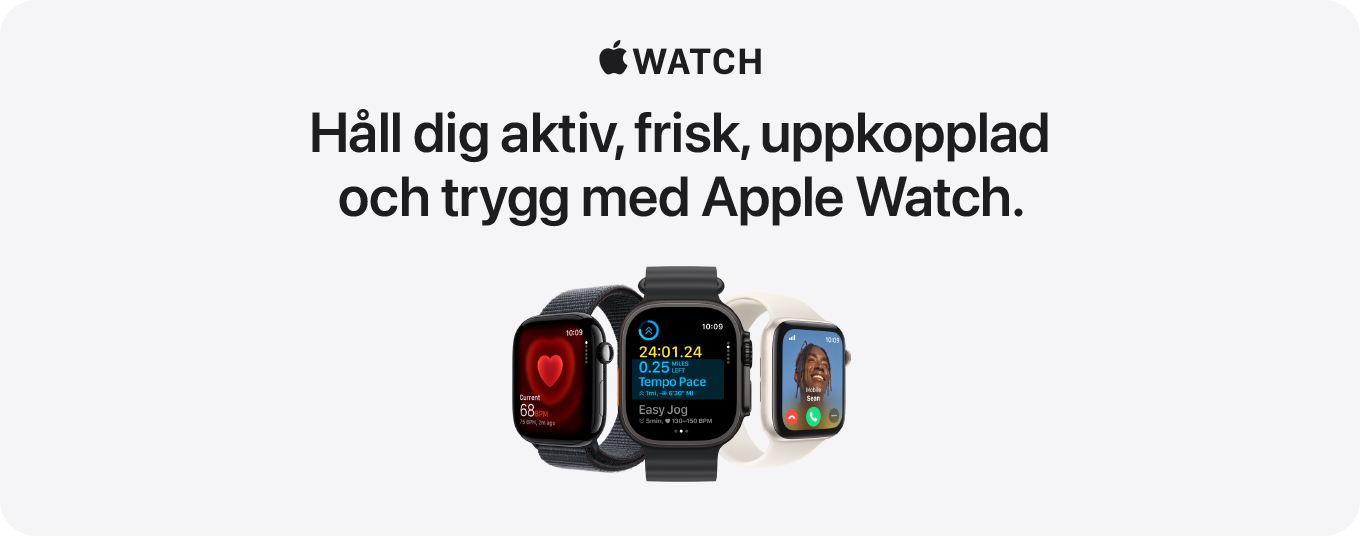 Apple Watch. Framtidens hälsa finns inom räckhåll. - NetOnNet
