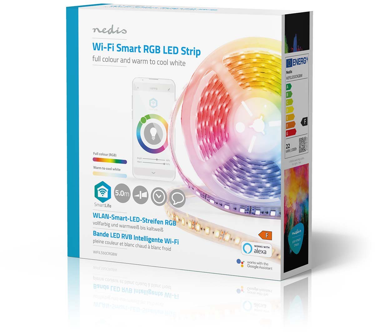 Nedis Wi-Fi Smart RGB LED Strip | NetOnNet