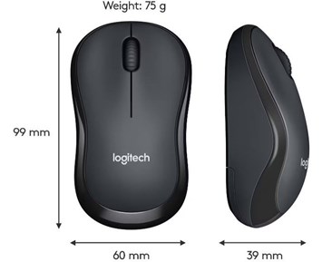 Logitech M220 Silent Black | NetOnNet
