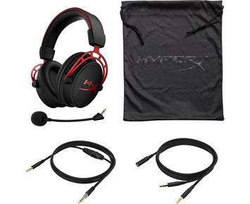 HyperX Cloud Alpha Red HX-HSCA-RD/EM | NetOnNet