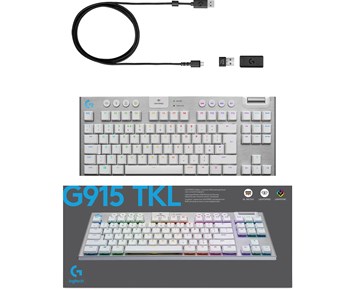 Logitech G915 TKL Tenkeyless LIGHTSPEED Wireles... | NetOnNet