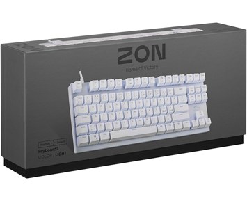 ZON - Home of Victory keyboard2 white | NetOnNet