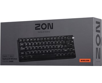 ZON - Home of Victory keyboard4 Wireless dark | NetOnNet