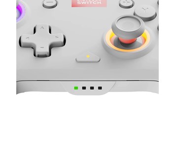 PDP Afterglow Wave Wireless Controller - White | NetOnNet