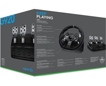 Logitech G920 Driving Force Racing Wheel (PC/Xb... | NetOnNet