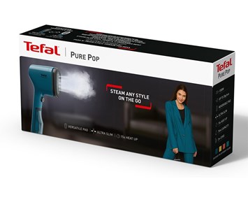 Tefal Pure Pop Garment Steamer Blue | NetOnNet