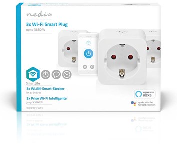 Nedis SmartLife Smart Plug 3-pack | Wi-Fi | 368... | NetOnNet