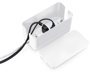Andersson White Cable box small - Stilren kabelgömma för mindre grendosor