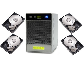 Netgear ReadyNAS NV+ RND4000 + 4TB | NetOnNet