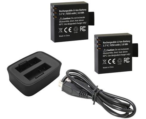 Rollei External Charger two batteries Actioncam 530/630 | NetOnNet