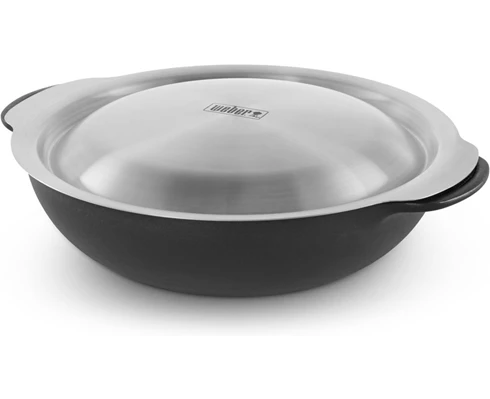 Weber Wok Set with Steaming Rack | NetOnNet