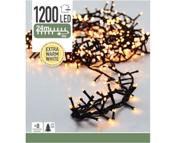 Led chain snake 1200 x warm white | NetOnNet