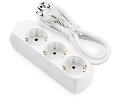 ON Extension lead 3-way socket grounded, 1m | NetOnNet