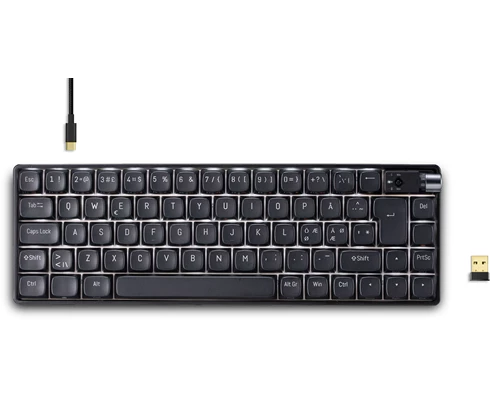 ZON - Home of Victory keyboard4 Wireless dark | NetOnNet