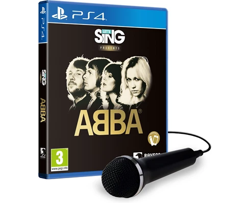 PS4 Let s Sing ABBA + 1-mic | NetOnNet