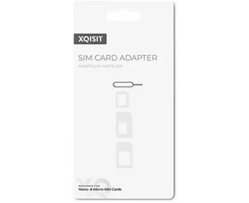 Xqisit Nano/Micro SIM Adapter 3 to 1 | NetOnNet