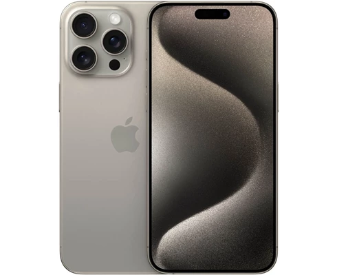 Apple iPhone 15 Pro Max 512GB - Neutral Titanium | NetOnNet