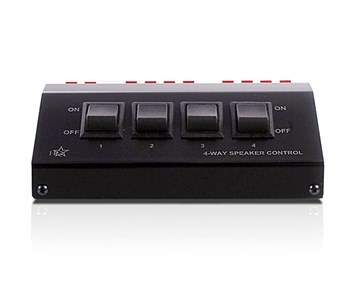 HQ 4-WAY SPEAKER CONTROL BOX | NetOnNet