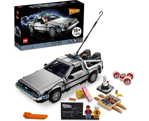 LEGO Icons Doc Brown s 1982 DeLorean DMC-12 10300 | NetOnNet