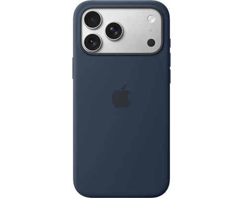 Apple iPhone 17 Pro Max Silicone Case with MagSafe – Midnight | NetOnNet