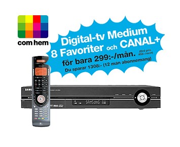 Com Hem DCB-P770Z+M 8Fav+C+ Total | NetOnNet