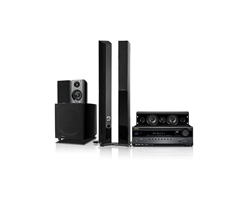 Onkyo TX-SR307B+S-Series 5.1 Flo/Sat | NetOnNet