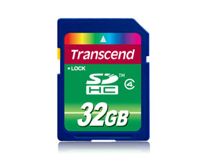 Transcend SDHC 32GB Class 4 | NetOnNet