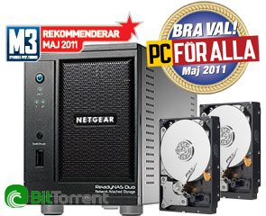 Netgear ReadyNAS DUO RND2000+2TB+2TB | NetOnNet