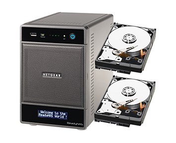Netgear RNDU4000 2TB+2TB | NetOnNet