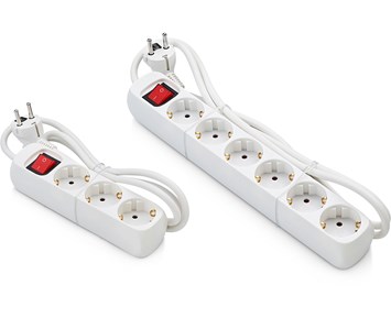 ON Extension lead 3-way grounded with switch, 3m... | NetOnNet