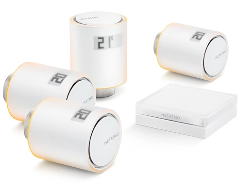 netatmo Smart Radiator Startkit + 2x Additional Smart Radiator Valve ...