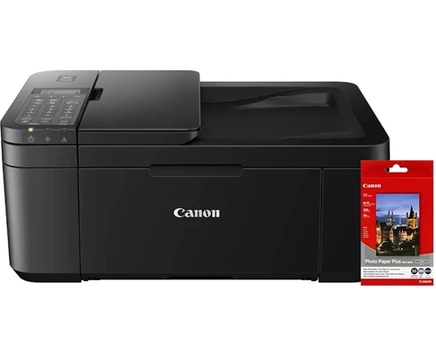Canon PIXMA TR4750i BLACK + Canon Photo Paper Plus Semi-Gloss | NetOnNet
