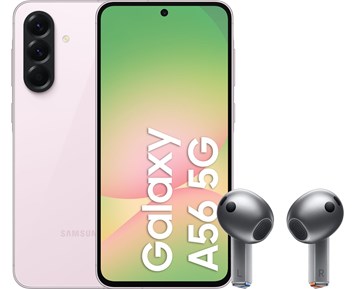 Samsung Galaxy A56 5G 128GB AWESOME PINK + Galax... | NetOnNet