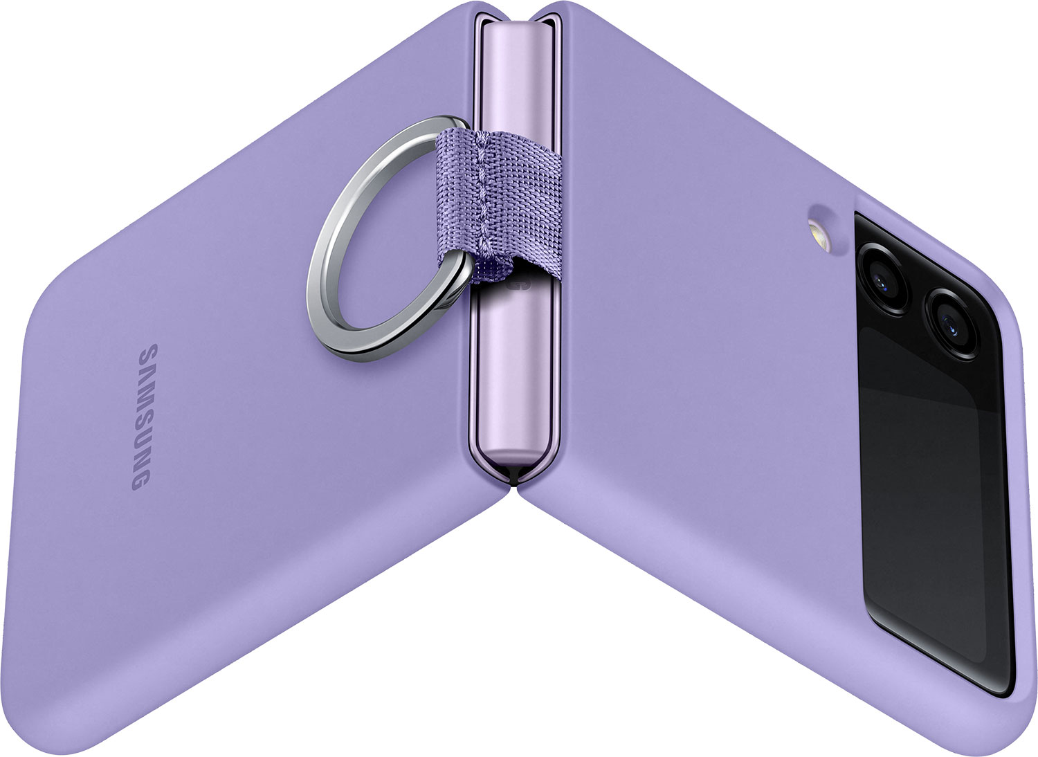 Samsung Silicone Cover With Ring For Z Flip 3 L Netonnet