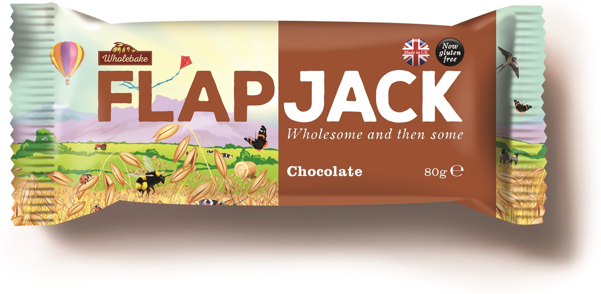 Wholebake Flapjack Chocolate | NetOnNet