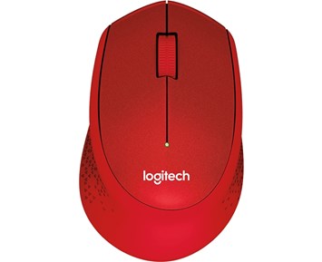 Logitech M330 Silent Plus - Red | NetOnNet