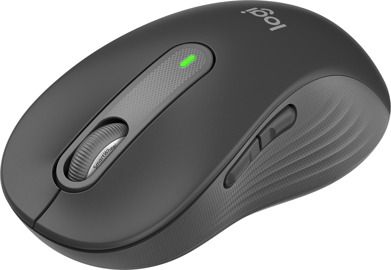 Logitech Signature M650 L Wireless Mouse - Grap... | NetOnNet