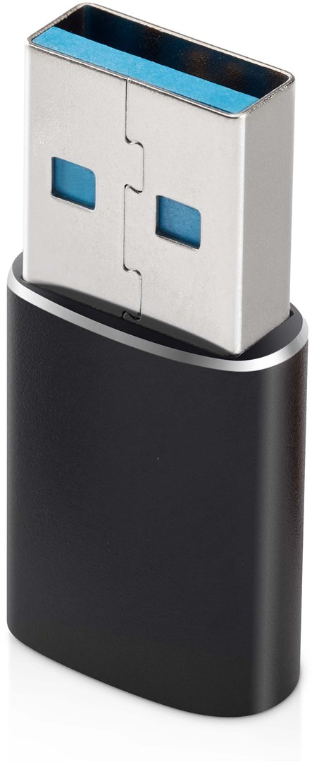 Andersson USB-A to USB-C adapter 3A, 60W - Blac... | NetOnNet