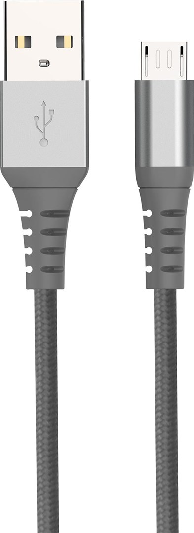 Andersson Micro-USB Cable Braided 3m Space Gray... | NetOnNet