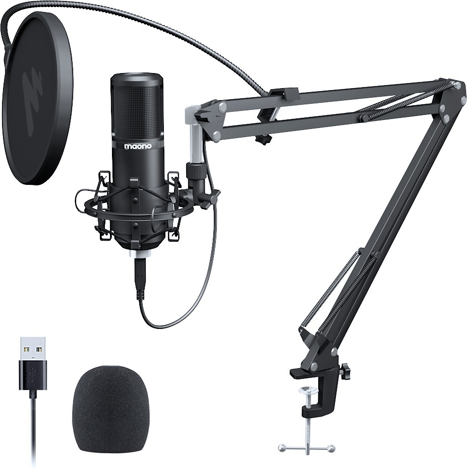 Maono USB Podcasting Microphone Kit | NetOnNet