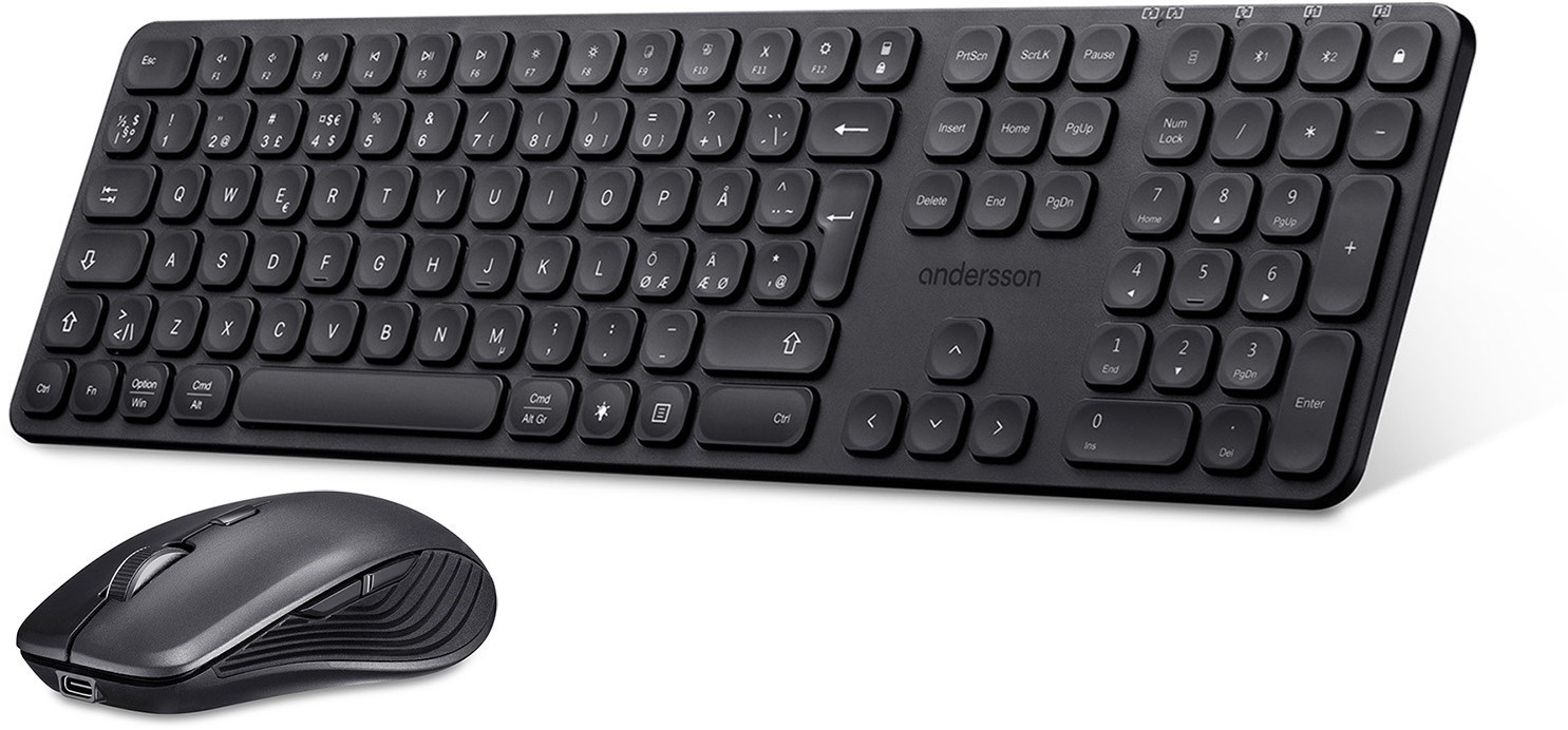 Andersson WSK-M3000 - Wireless Keyboard and Mou... | NetOnNet