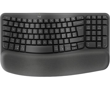 Logitech Wave keys - Graphite | NetOnNet
