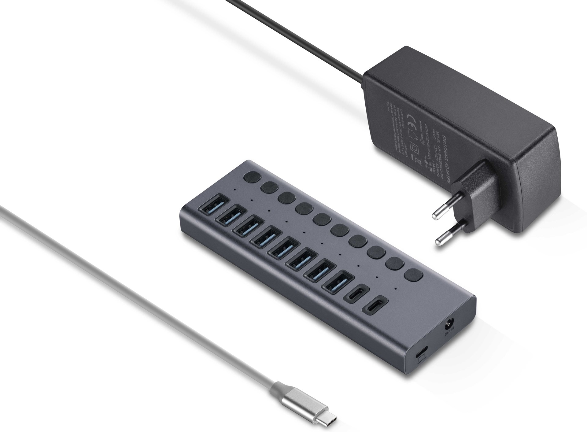 Andersson USB-3000 - USB HUB 8+2 | NetOnNet