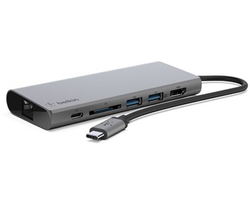 Belkin USC-C Multimedia Hub + Power | NetOnNet