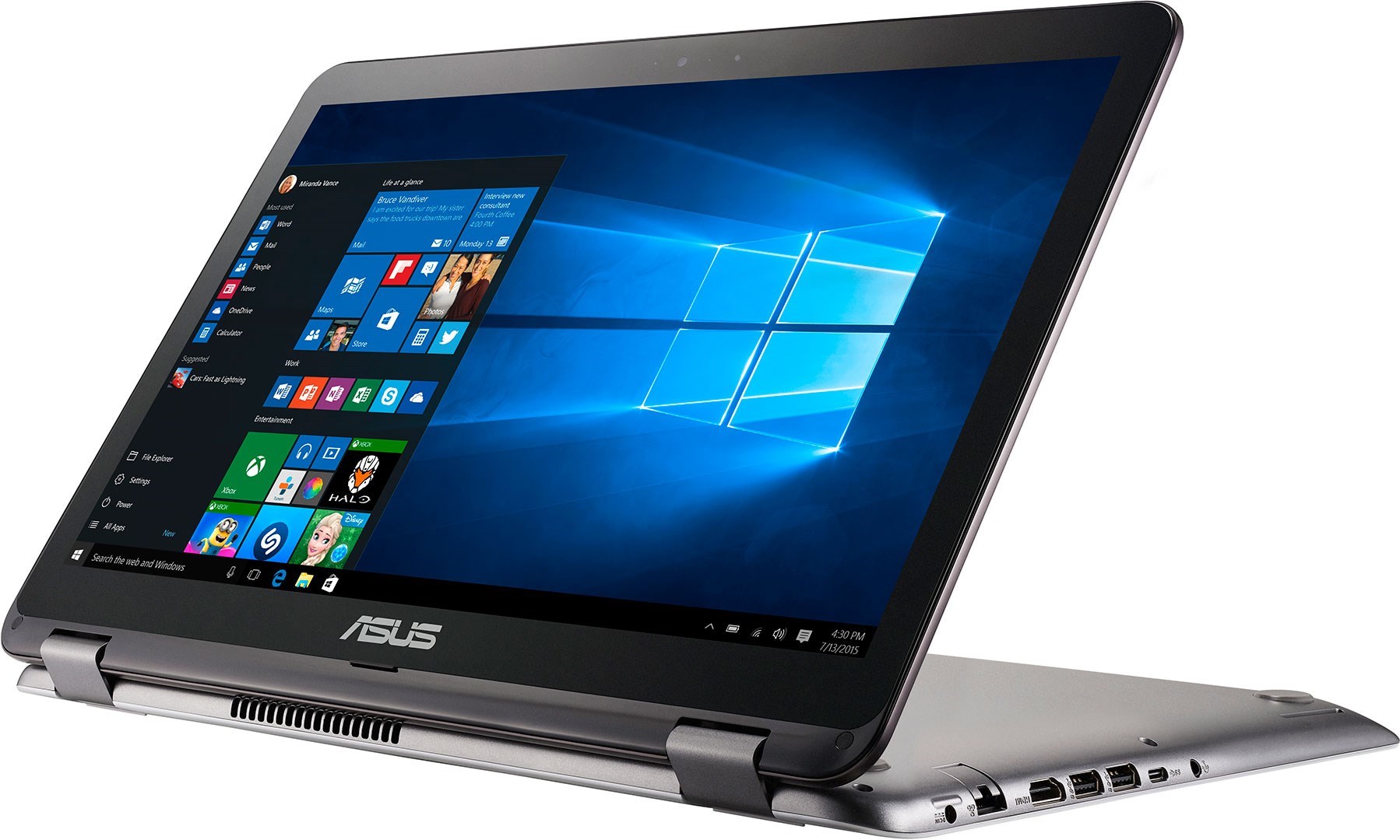 ASUS VivoBook Flip TP501UA-DN010T - 15,6" laptop med flipbar skärm och ...