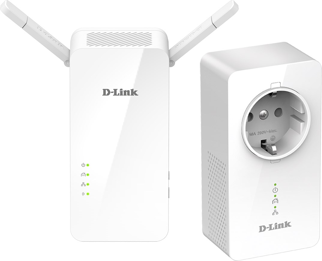 D-Link PowerLine AV2 1000 Wi-Fi AC1200 Starter ... | NetOnNet