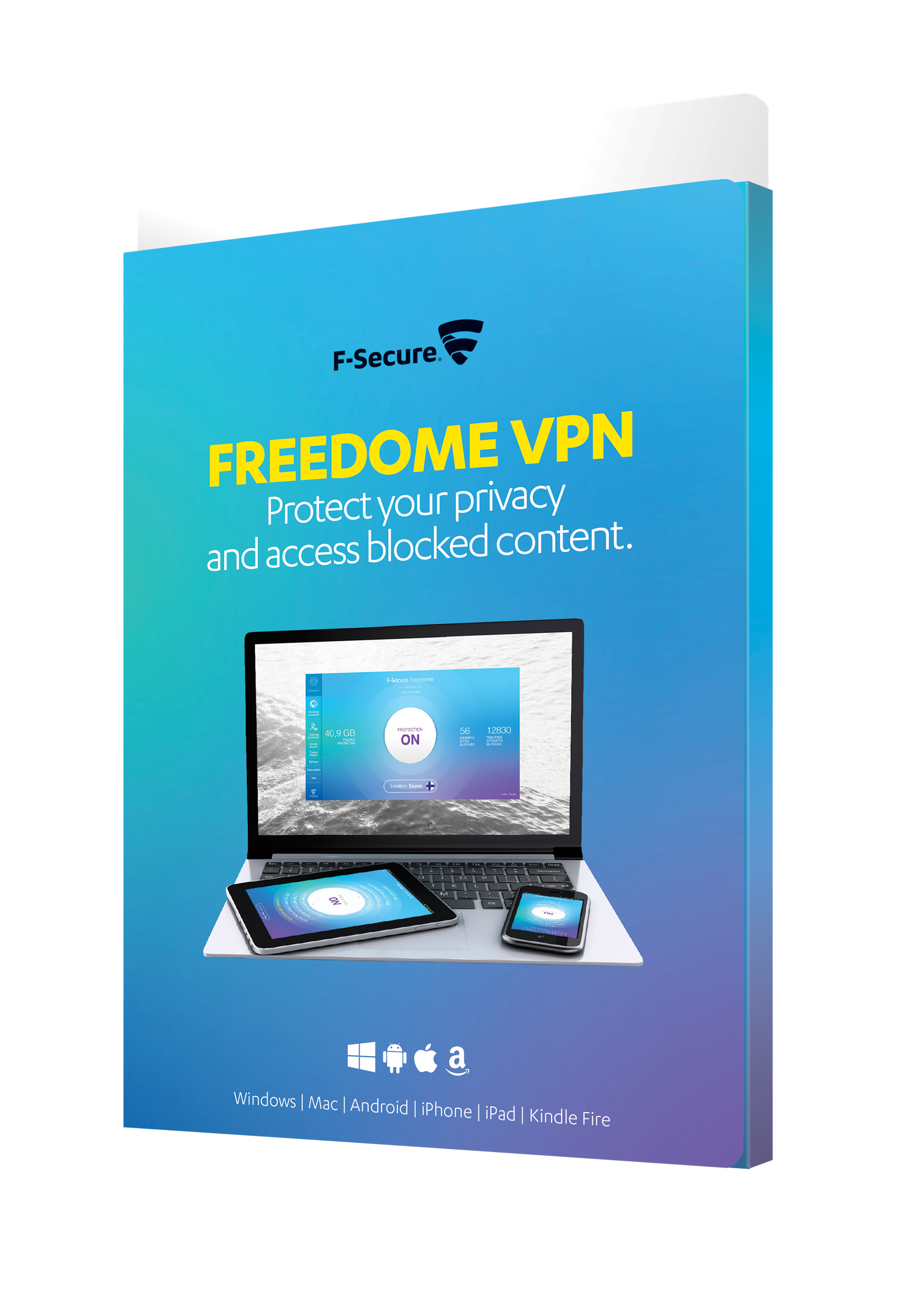F-Secure Freedome (FCFDBR1N003NC) | NetOnNet