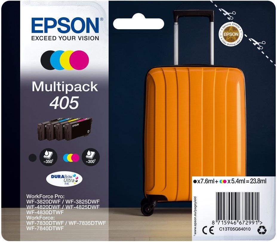 Epson T405 Multipack 4-colours Ink | NetOnNet